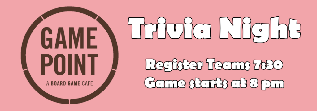 Trivia Night - Harry Potter - Game Point